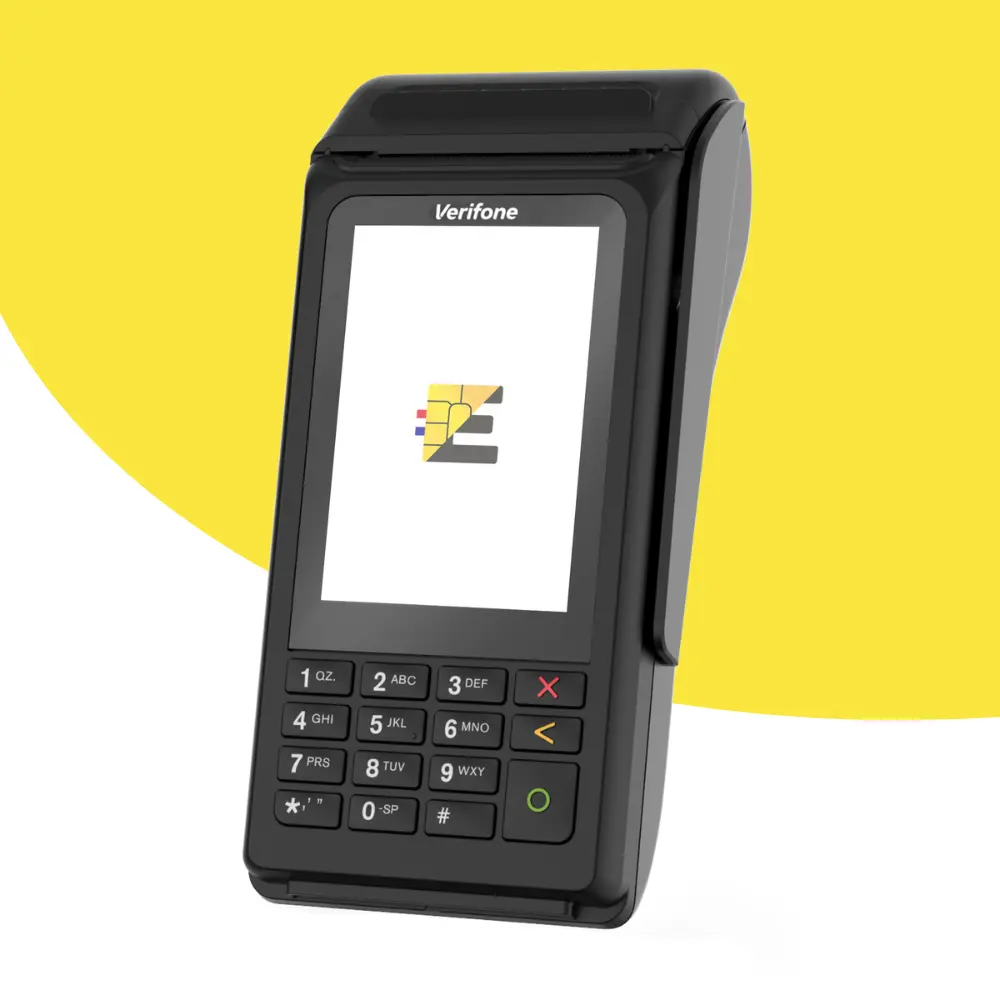 Verifone V210 : TPE Mobile 4G Gamme Engage | E-monétique